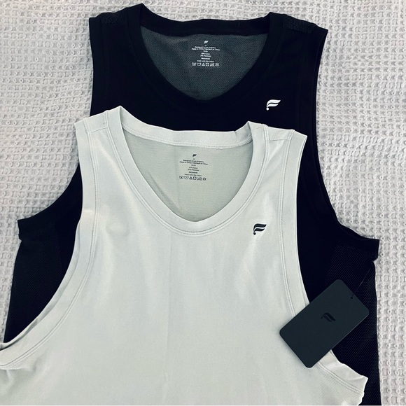 Fabletics | Shirts | Black Fabletics Mens Training Day Tanks Medium ...